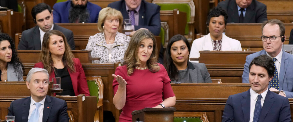 Theo Argitis: Where’s the prudence? Freeland bets big on soft-landing ...